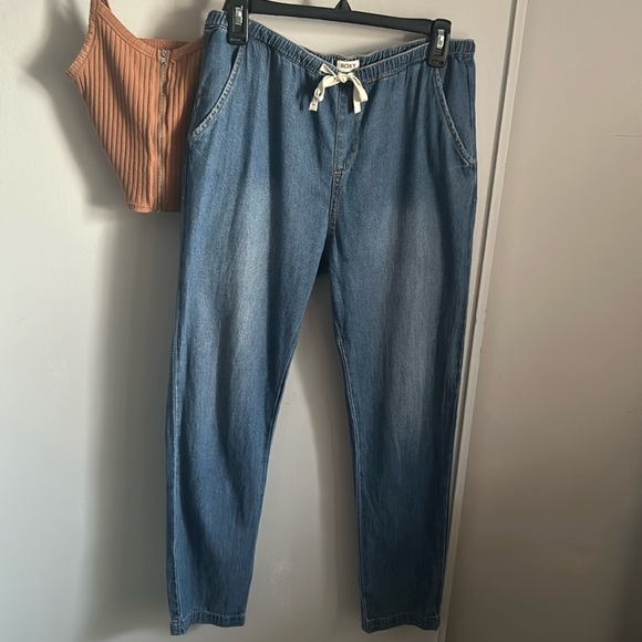 Roxy | Pants & Jumpsuits | Roxy Womens Slow Swell Lightweight Denim ...